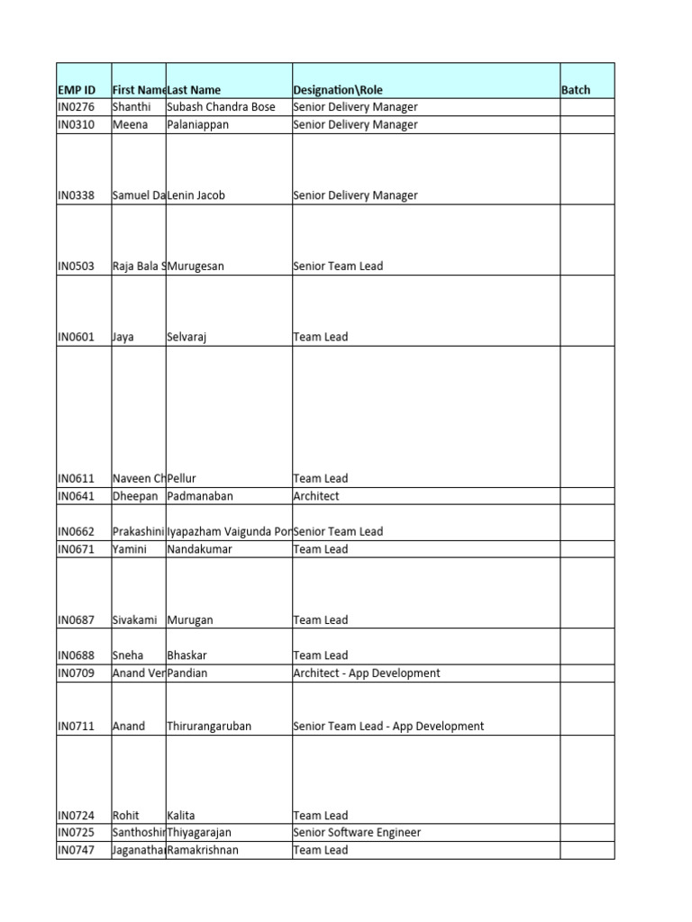 Resource Inventory For Project | PDF