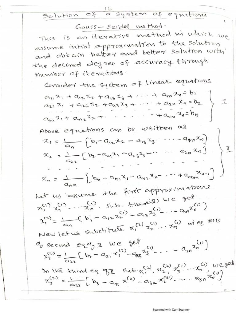 Numerical Methods 3 | PDF