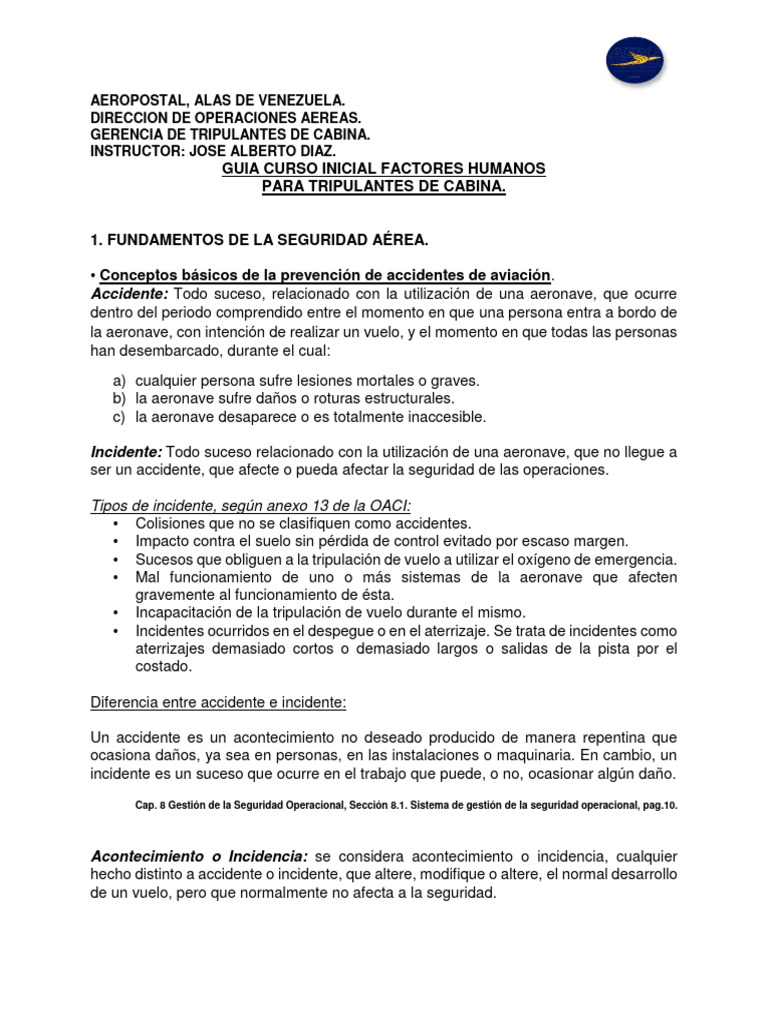 Guia Curso Inicial FFHH TDC | PDF