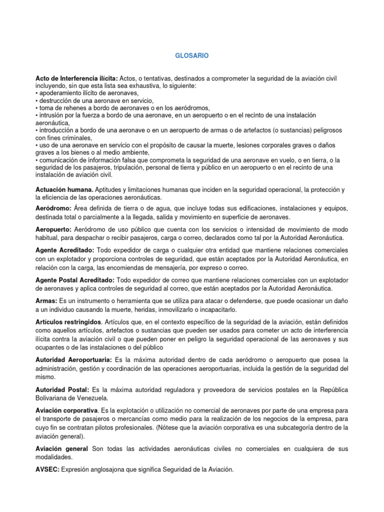 GLOSARIO | PDF