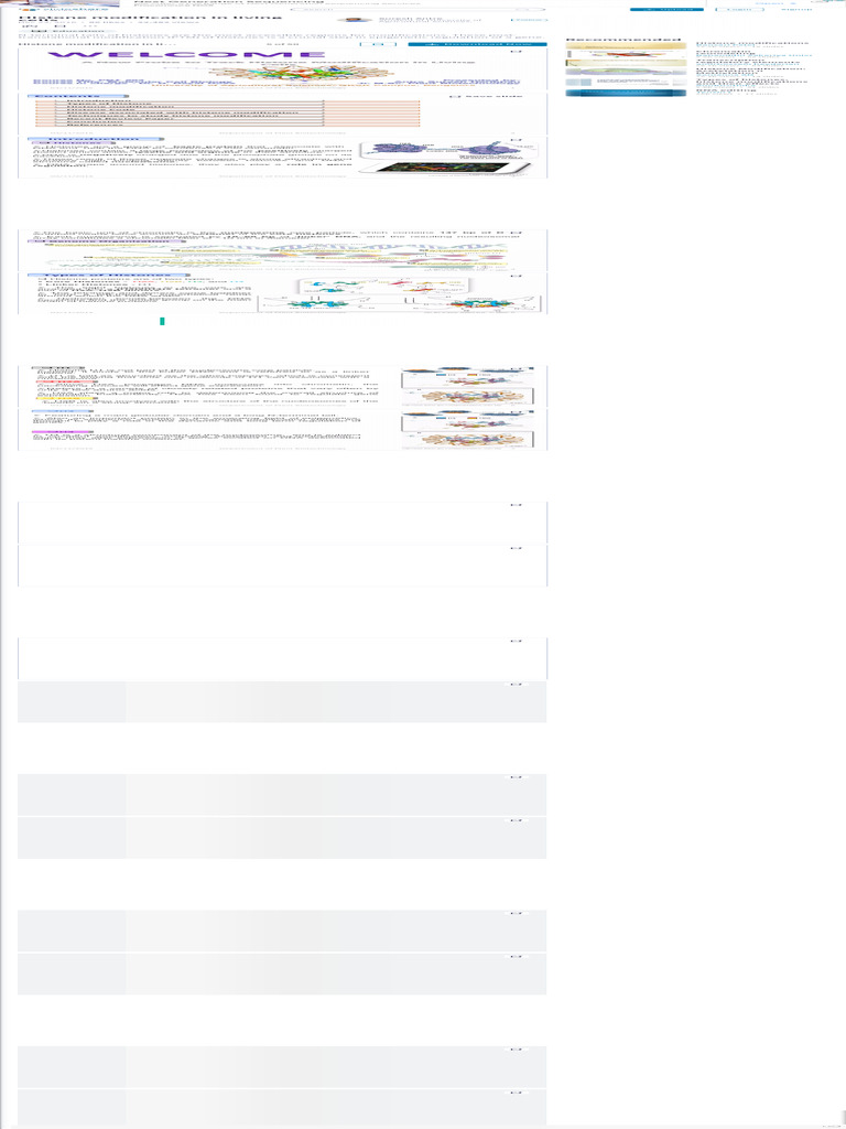 Histone Modification in Living Cells | PDF | Histone | Macromolecules
