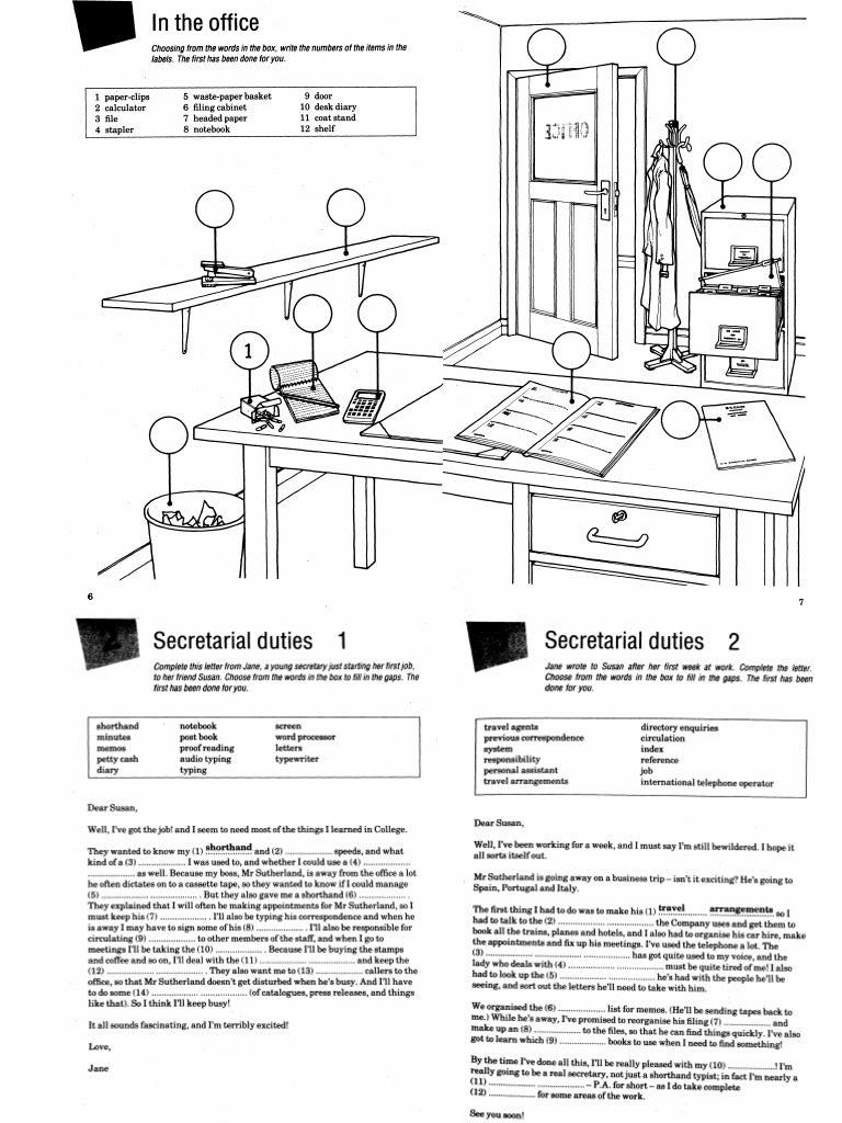 1.secretarial Duties | PDF