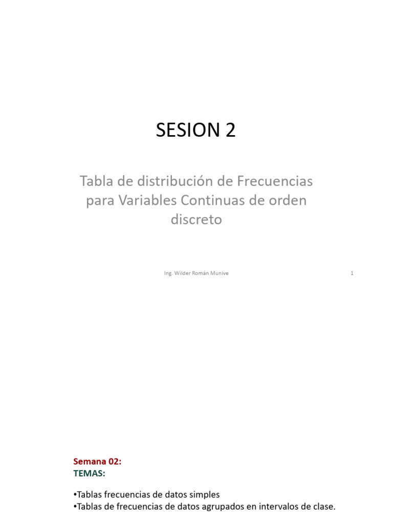 Clase 02 Epi | PDF