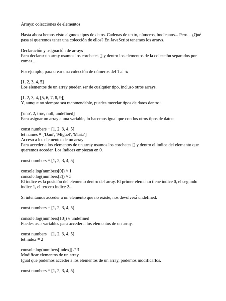 Chuleta Javascript Descargar Gratis Pdf Programación De Computadoras Informática 
