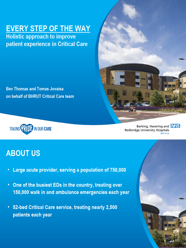 Personalistion of Care BHRUT Holistic Approach To Improve Patient ...