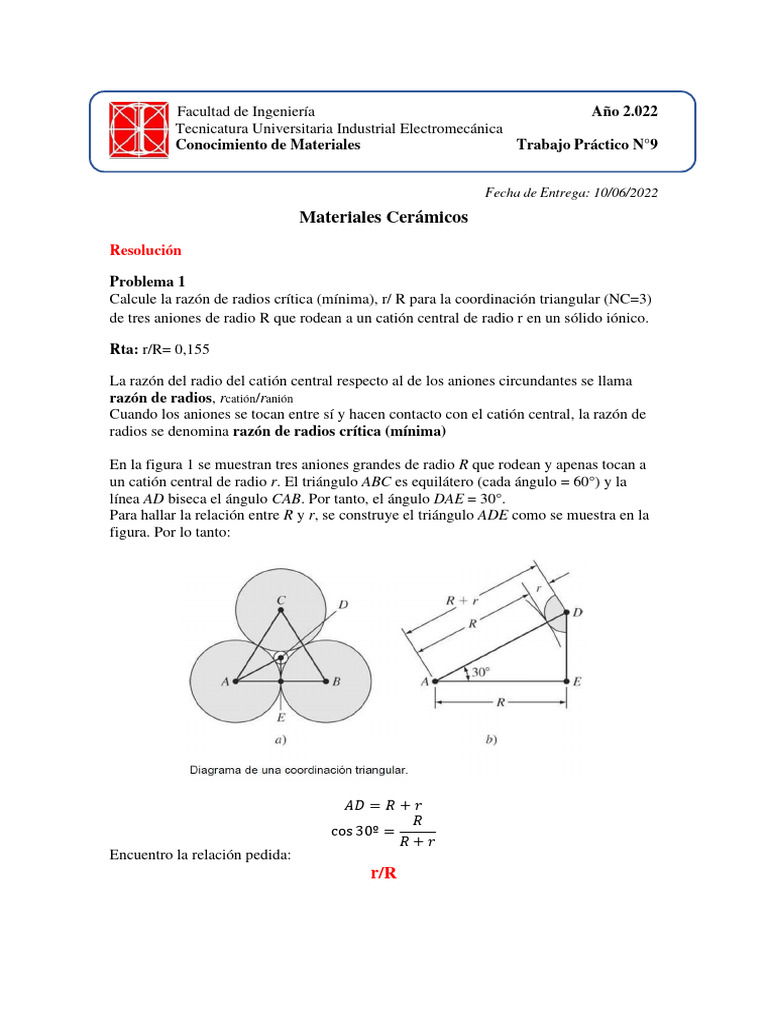Trabajo Práctico #9 - Resolución - 030936 | PDF