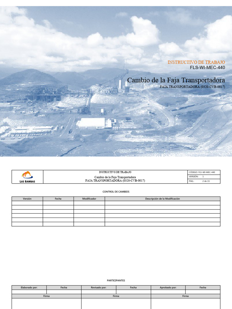 Instructivo de Trabajo CV - 17 | PDF