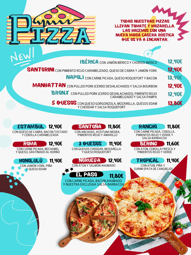 Pizzas | PDF | Cocina, comidas y vino