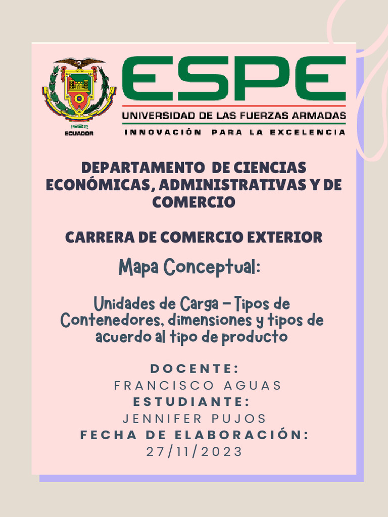 Jennifer Pujos - Mapa Conceptual - Unidades de Carga - Tipos de ...