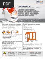 Comet Linethrower 250 Manual | PDF | Flight
