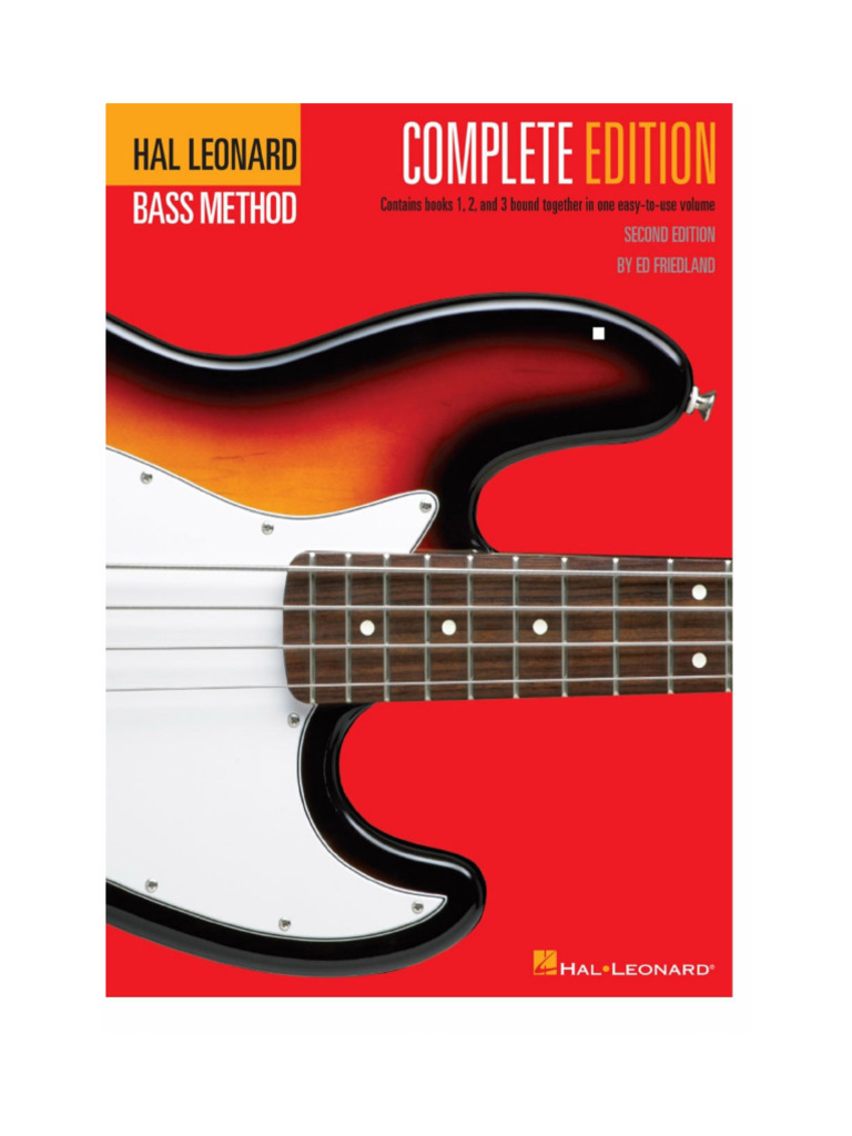 Hal Leonard Electric Bass Method Complete Edition Contains Books 1 2 ...