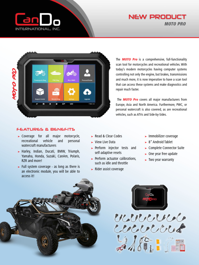 Moto Pro Tab SellSheet | PDF