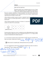 Ap Calculus BC 2019 International Practice Exam Scoring Worksheet | PDF