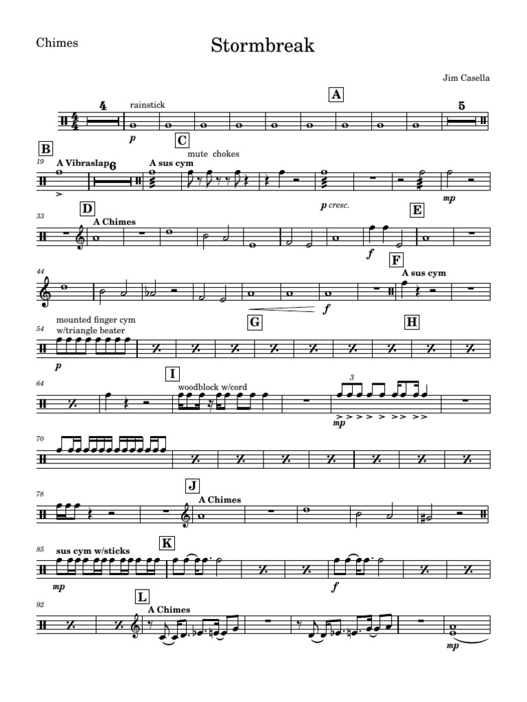 CHIMES | PDF | Musical Instruments | Music Technology