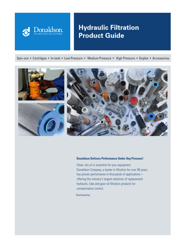 HYD Product Guide | PDF | Viscosity | Filtration