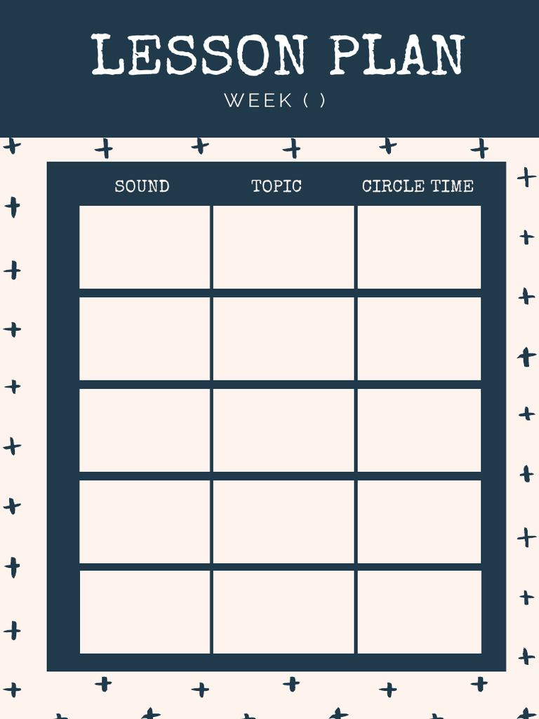 Lesson Palns Templates | PDF