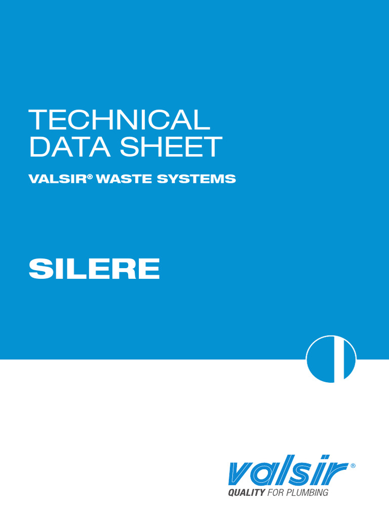 Silere Technical Data | Download Free PDF | Pipe (Fluid Conveyance) | Electrical Resistance And ...