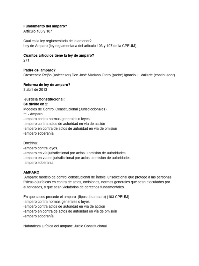Amparo Sofi-1 | PDF | Derecho Constitucional | Sentencia (ley)