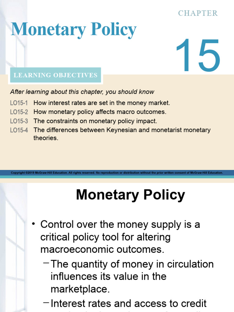 Chap 15 Powerpoint | PDF | Money Supply | Inflation