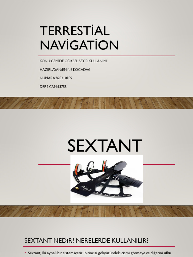 Terrestial Navigation | PDF