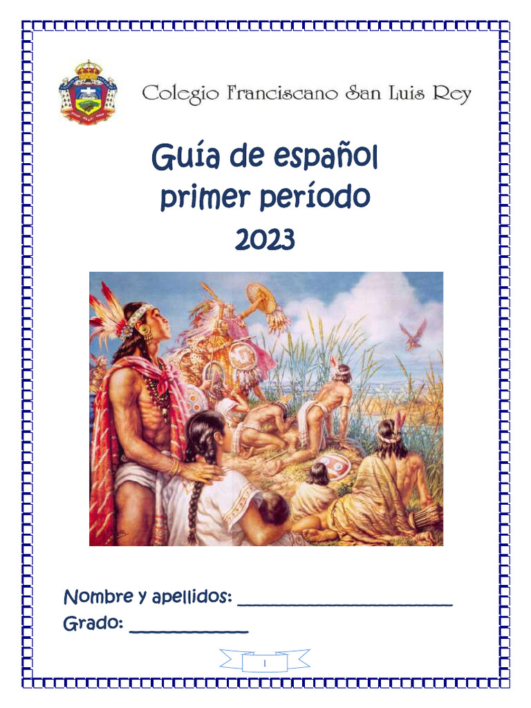 9° GUÍA DE ESPAÑOL I PERÍODO 2023 | PDF