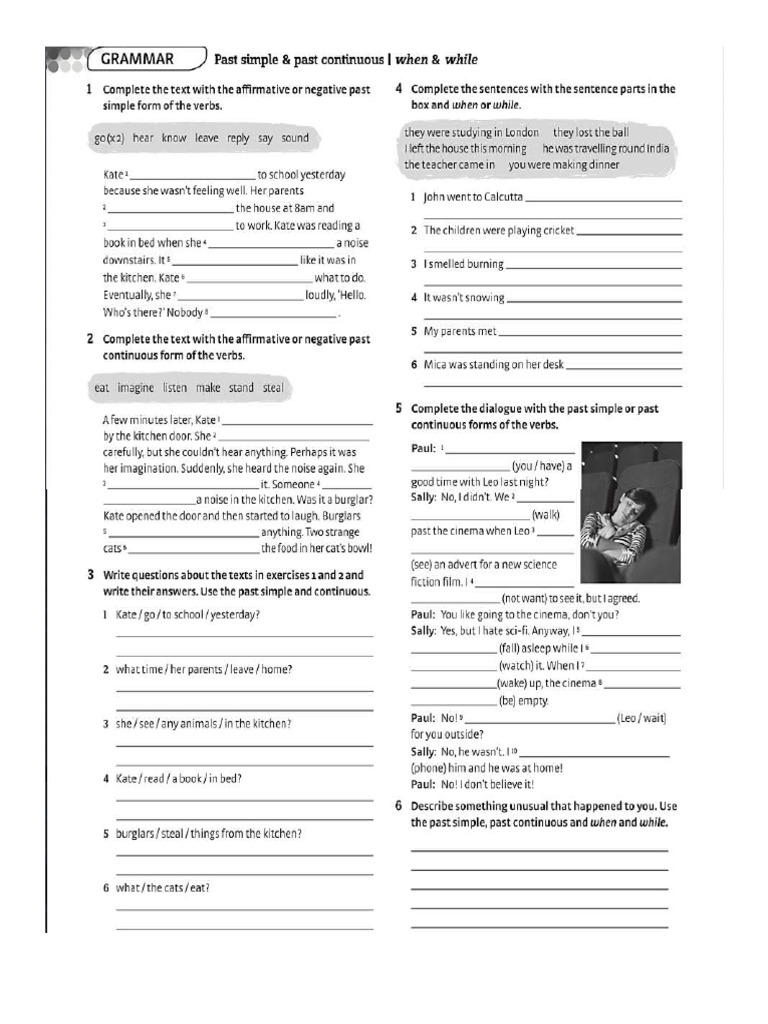 Workshop Simple Past | PDF