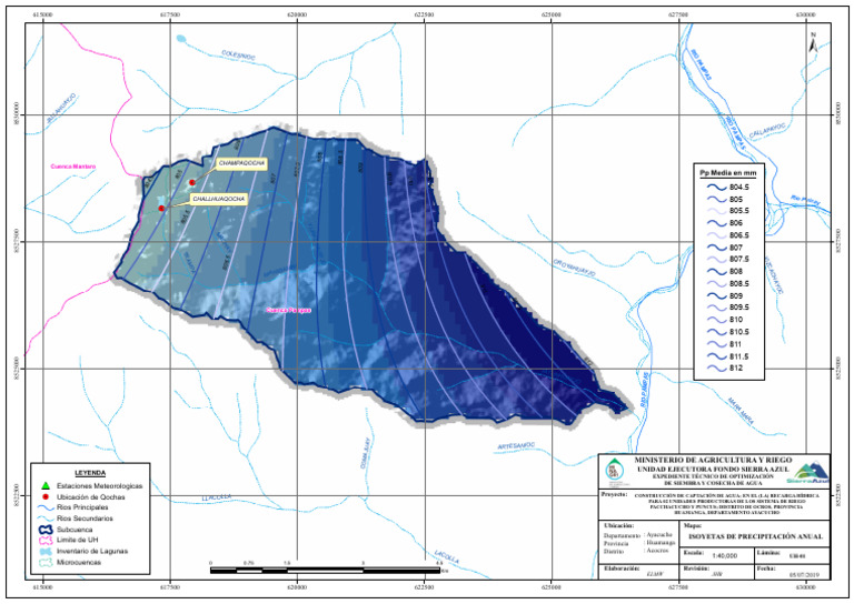 2 - Mapa de Isolíneas de (Precipitación) | PDF | Hidrología | Agua