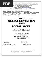 (SW 140) Social Welfare and Social Work (2022, 4th Edition) | PDF