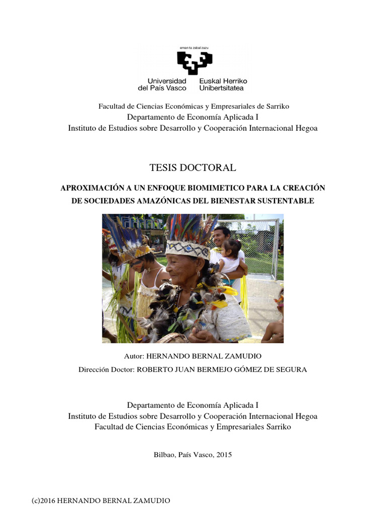 Tesis Bernal Zamudio Hernando | PDF