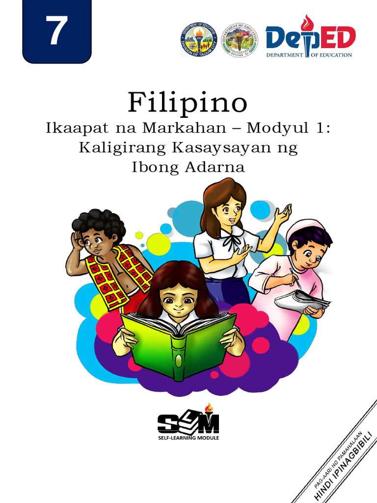 Filipino: Ikaapat Na Markahan - Modyul 1: Kaligirang Kasaysayan NG Ibong Adarna | PDF