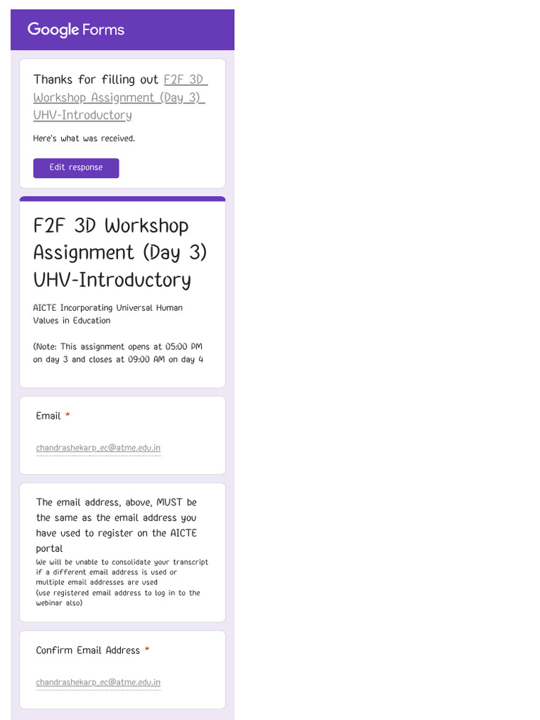 uhv assign | PDF | Community | Curriculum