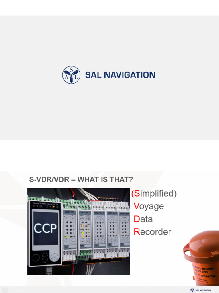 VDR Basics, A1.3 | PDF
