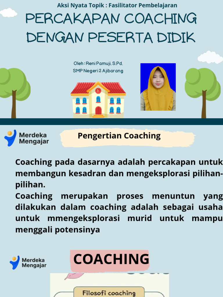 Percakapan Coaching Dengan Peserta Didik | PDF