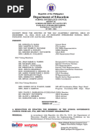 DepEd Order 26, S. 2022 - SGC 2022 | PDF