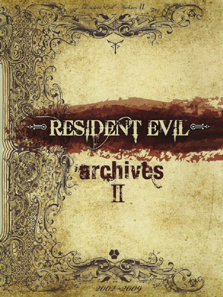 Resident Evil Archives Ii 72ppp Pdf