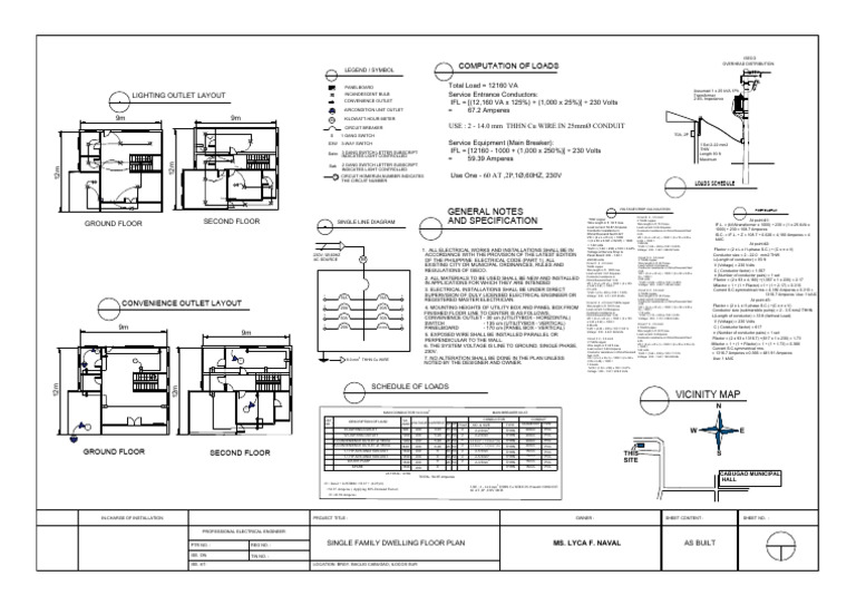 General Notes and Specification: Computation of Loads | PDF