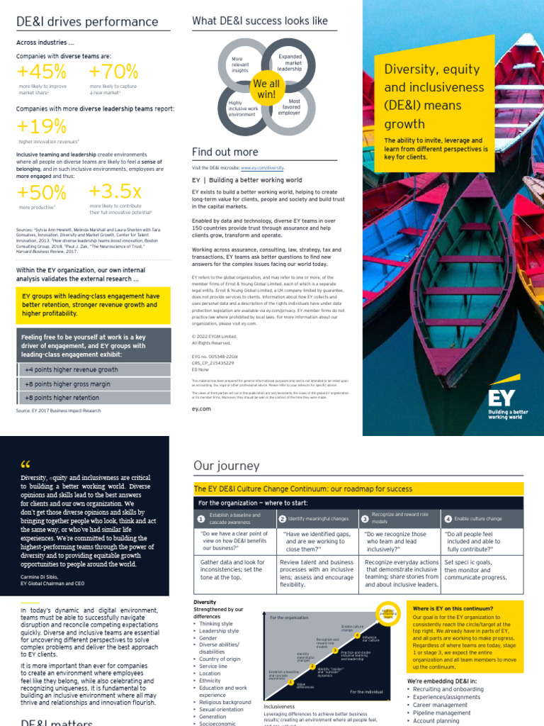Ey D and I Roadmap Brochure Eyg No 005348 22gbl v2 | PDF | Leadership ...