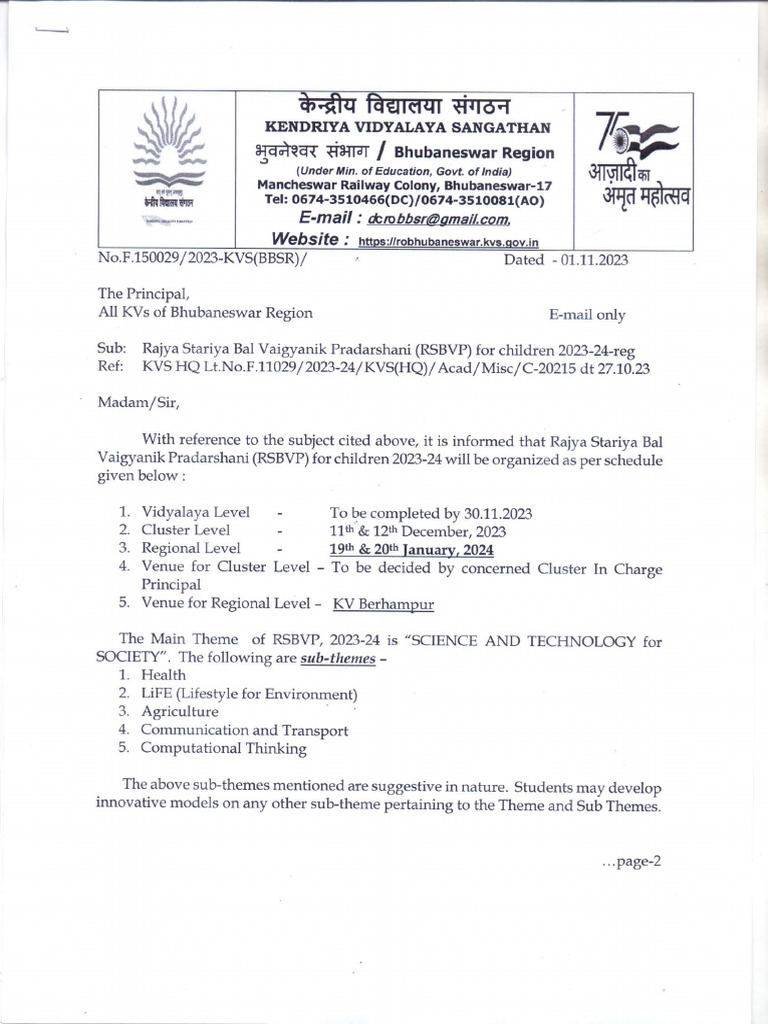 RSBVP 2023-240001 | PDF