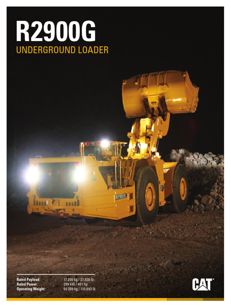 794 AC R2900G: Underground Loader | PDF | Diesel Engine | Loader ...