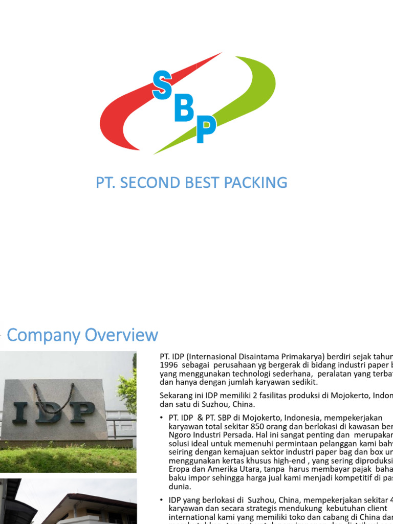 Pt. Second Best Packing | PDF