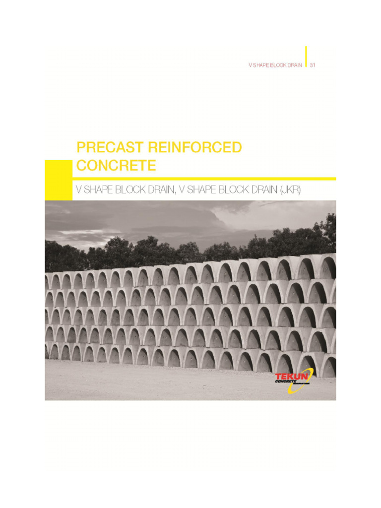 V-Shape Block Drain | PDF