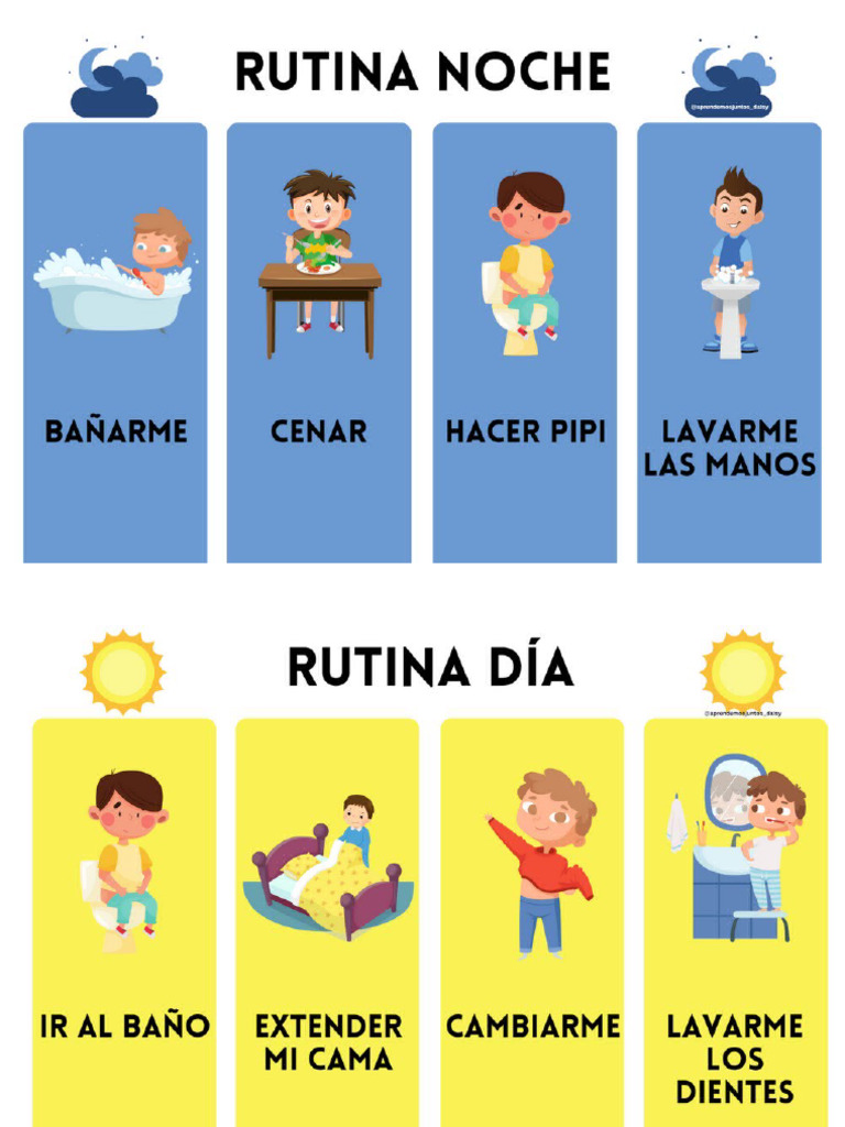 Rutinas Diarias | PDF