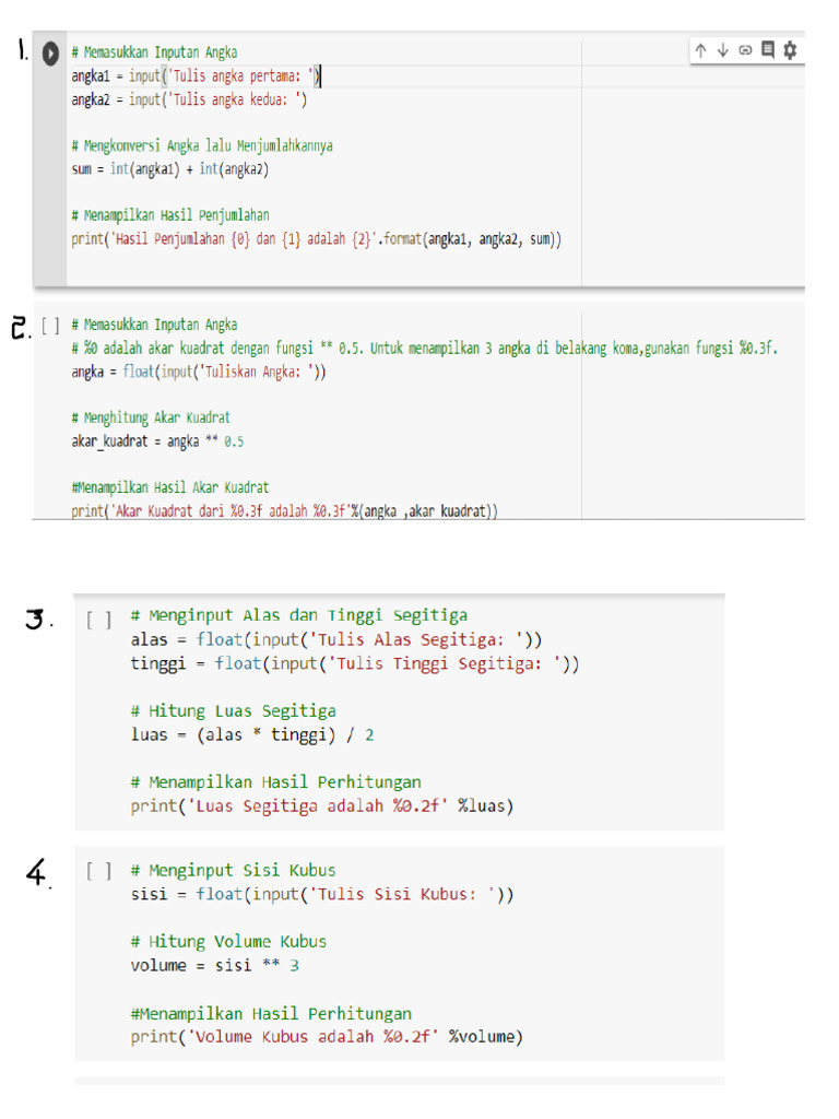 Soal Python Google Colab | PDF