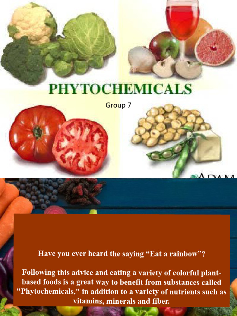 Phytochemicals: Benefits and Types | PDF | Food And Drink | Nutrition