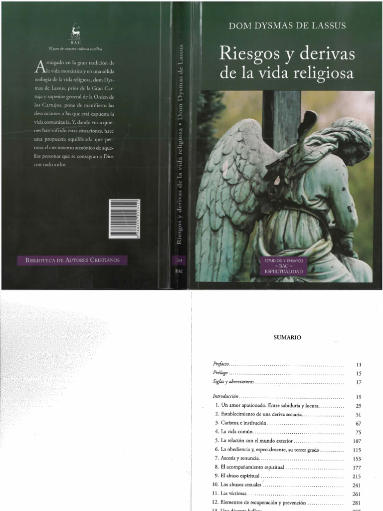 + Riesgos y Derivas Vida Religiosa D.dysmas | PDF | Amor