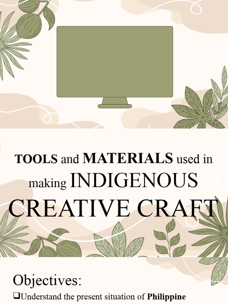 Creative Indigenous Craft | PDF