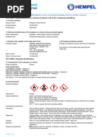 Safety Data Sheet: Hempalin Enamel 52140 | PDF | Chemistry ...