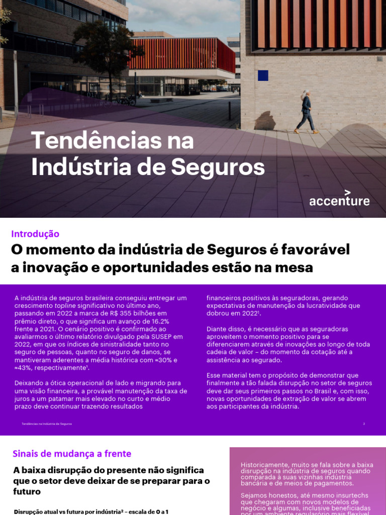 Accenture Insurance Trends 2023 Brazil | PDF