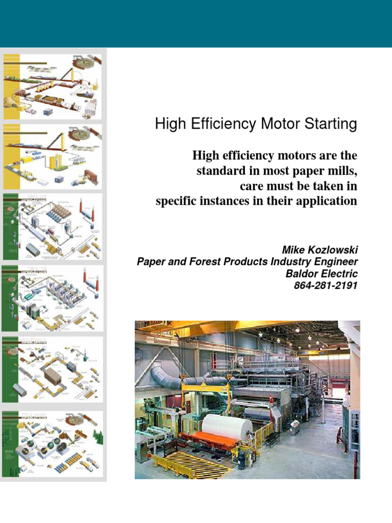 High Efficiency Motor Starting | PDF