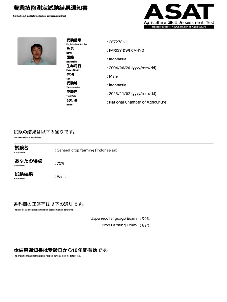 Prometric - Faris | PDF